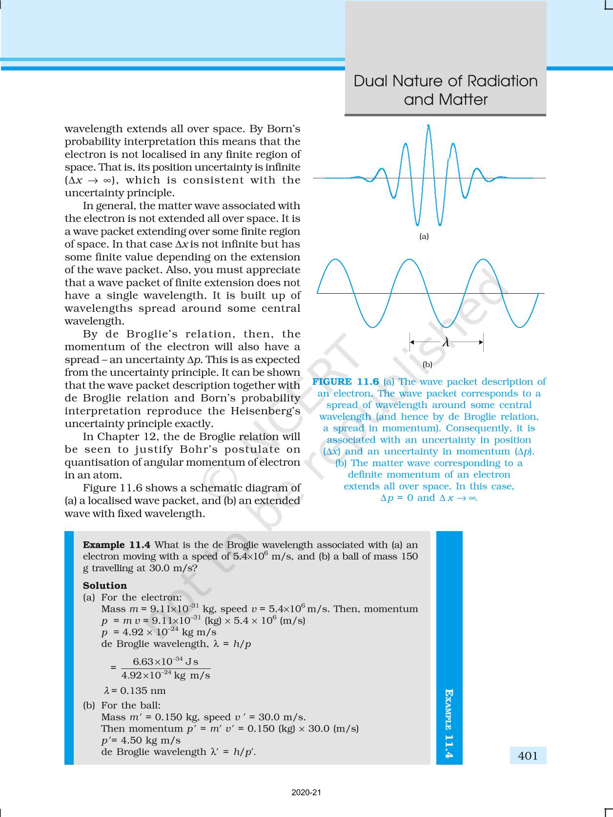 Dual Nature Of Radiation And Matter - NCERT Book of Class 12 Physics ...